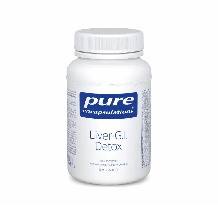 Pure Encapsulations, Liver-G.I. Detox, 60 Vegetarian Capsules – Natural ...