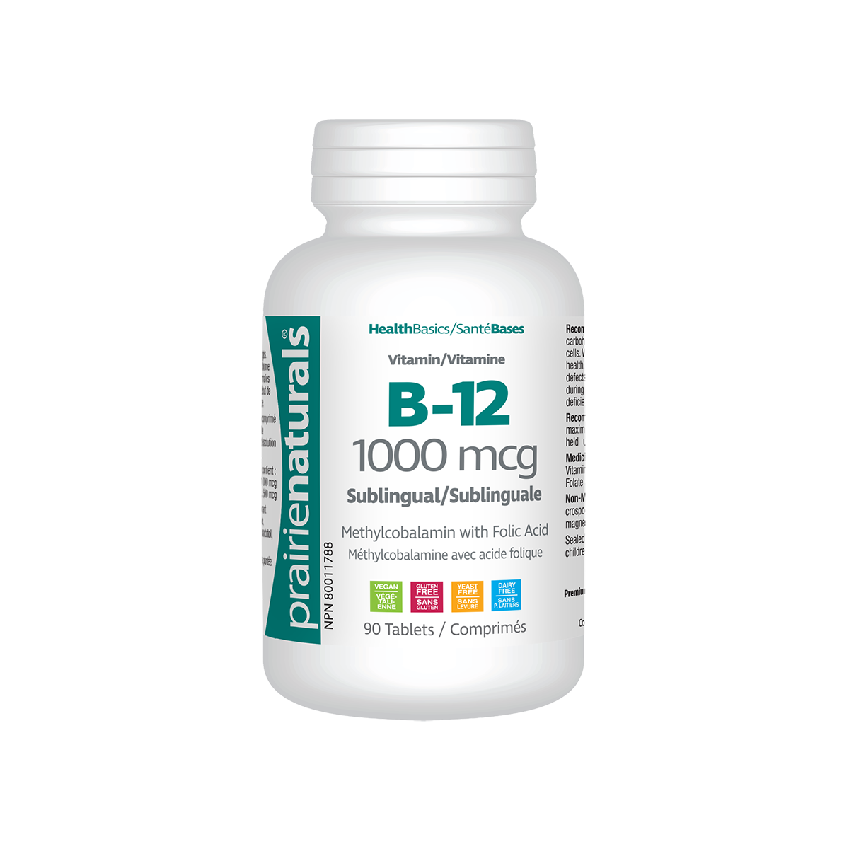 Shop for Prairie Naturals Sublingual B12 Vitamin Online – Natural ...